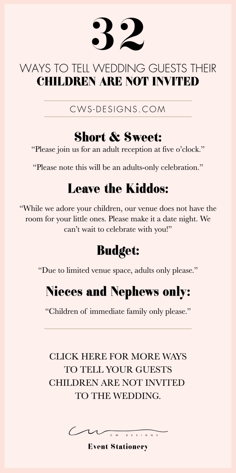 Adults Only Wedding Reception Invitation Wording