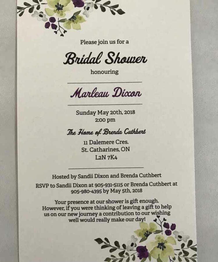 Byob Wedding Invitation Wording Samples