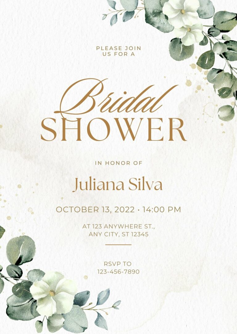 Bridal Shower Invitation Wording Templates