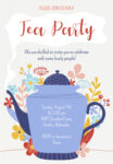 High Tea Party Invitation Wording
