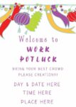 Wording for a Potluck Invitation