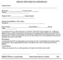 School Counseling Permission Slip Template