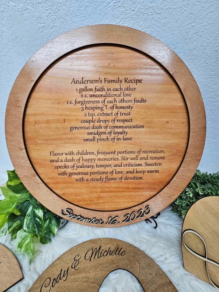 Family Puzzle Unity Ceremony Wording