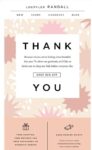 Event Program Thank You Wording